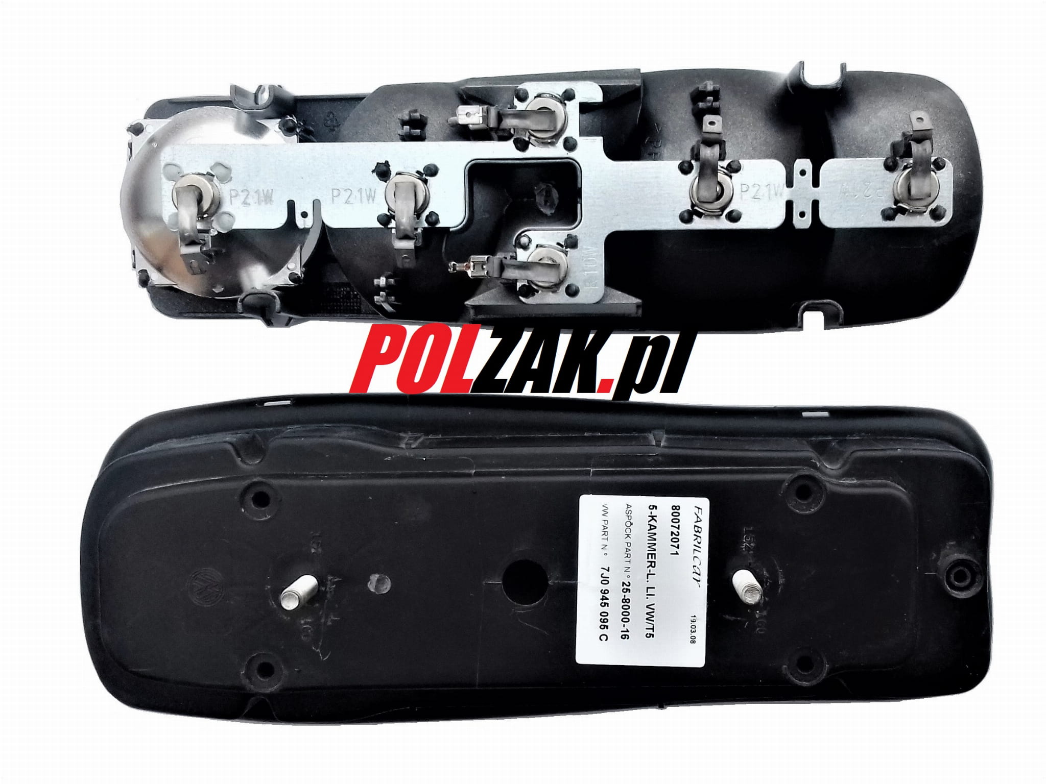Lampa tył Transporter T7 T6 T5 2009- Crafter 2017- Prawa tylna ...