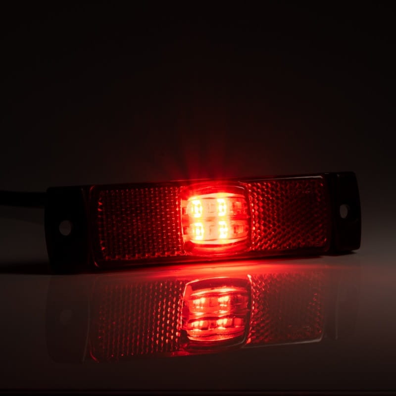 Lampa obrysowa LED boczna 12V 24V Actros Atego Axor Iveco Eurocargo ...
